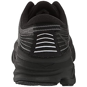 HOKA ONE ONE Bondi 7 Mens Shoes Size 9, Color: Black/Black