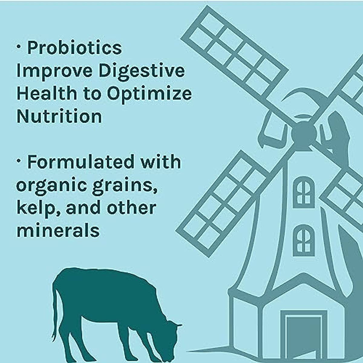 New Country Organics | Cattle Feed for Dairy Cattle | Soy-Free | 16% Protein | Certified Organic and Non-GMO | 40 lbs