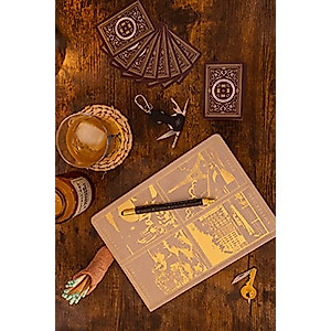 DesignWorks Ink Standard Issue Multi-Tool Pen, Black