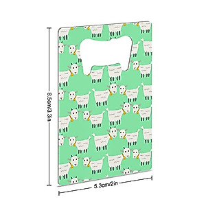 Farm Sheep Credit Card Bottle Opener Stainless Steel Flat Beer Wine Bottle Opener for Party Wedding Favor