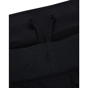 Under Armour Men's Launch Run 7-Inch 2-in-1 Shorts , Black (001)/Reflective , X-Large