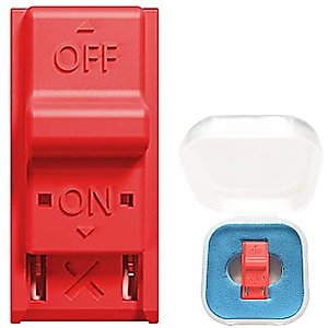 RCM Jig, RCM Clip Tool Short Connector for N-Switch Joycon Jig Dongle for NS Recovery Mode, Used to Modify the Archive, Play the Simulator(Red)