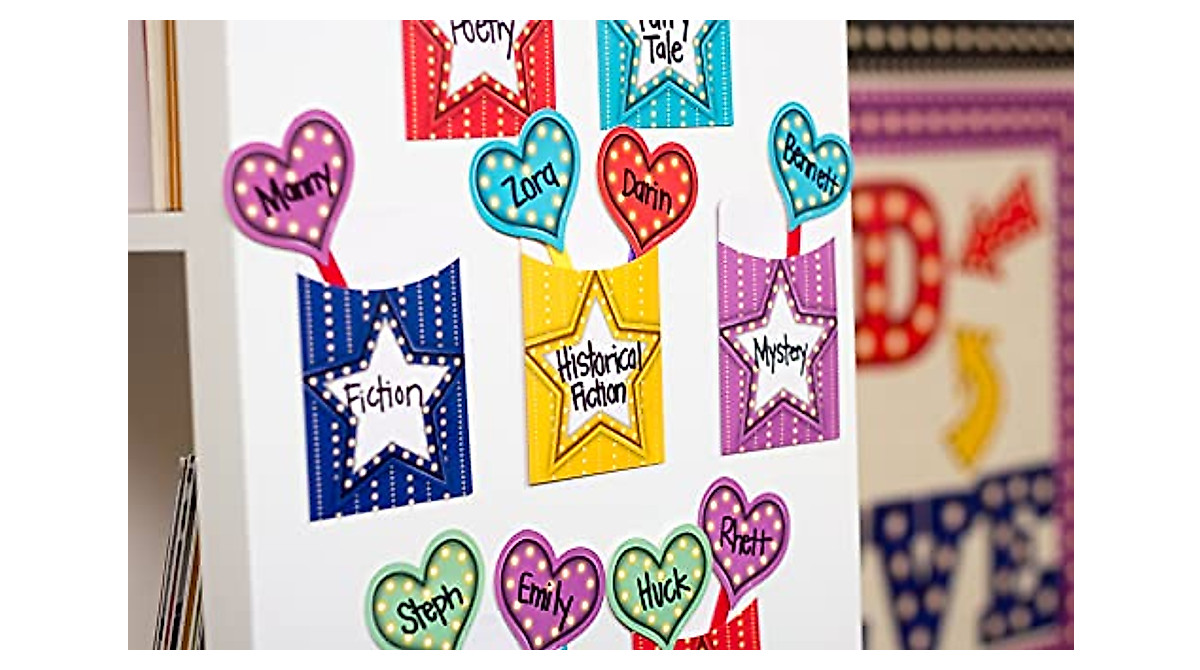 Teacher Created Resources Library Pockets - 35 Durable Classroom Organizers