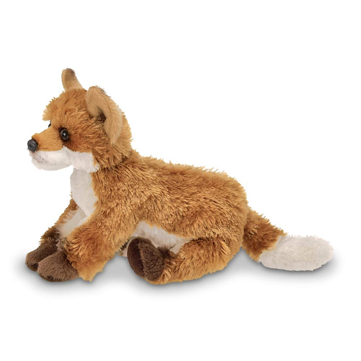 Bearington Lil' Fenton Small Plush Stuffed Animal Red Fox, 7 inches