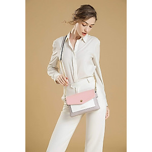 Medium Crossbody Purse for Women with Multiple Interior Pockets