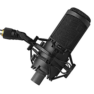 SUNMON AT2020 Shock Mount, Shock Mount Stand Reduces Vibration Noise for Audio Technica AT2020 AT2035 AT4040 AT2020USB ATR2500x Condenser Micphone