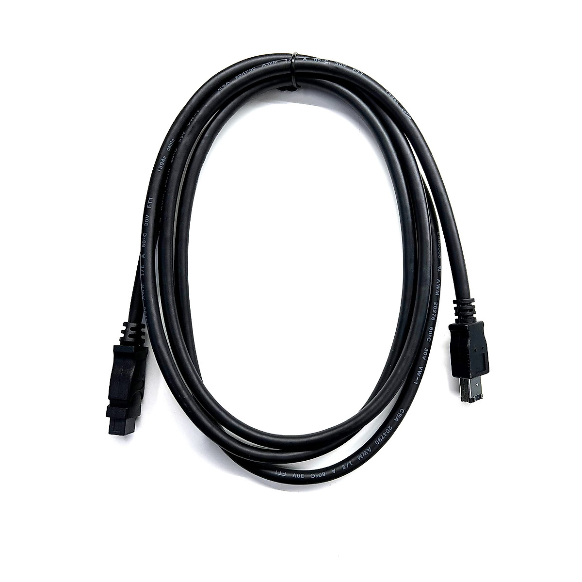 Cable Builders Firewire 800 400 Cable 9 Pin to 6 Pin [6FT] IEEE 1394B