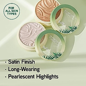 Physicians Formula Murumuru Butter Highlighter Makeup Face Powder Make Up, Champagne, Dermatologist Approved,