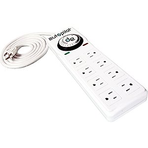 Hydrofarm TMSP8 Surge Protector with 8 outlets &amp Timer
