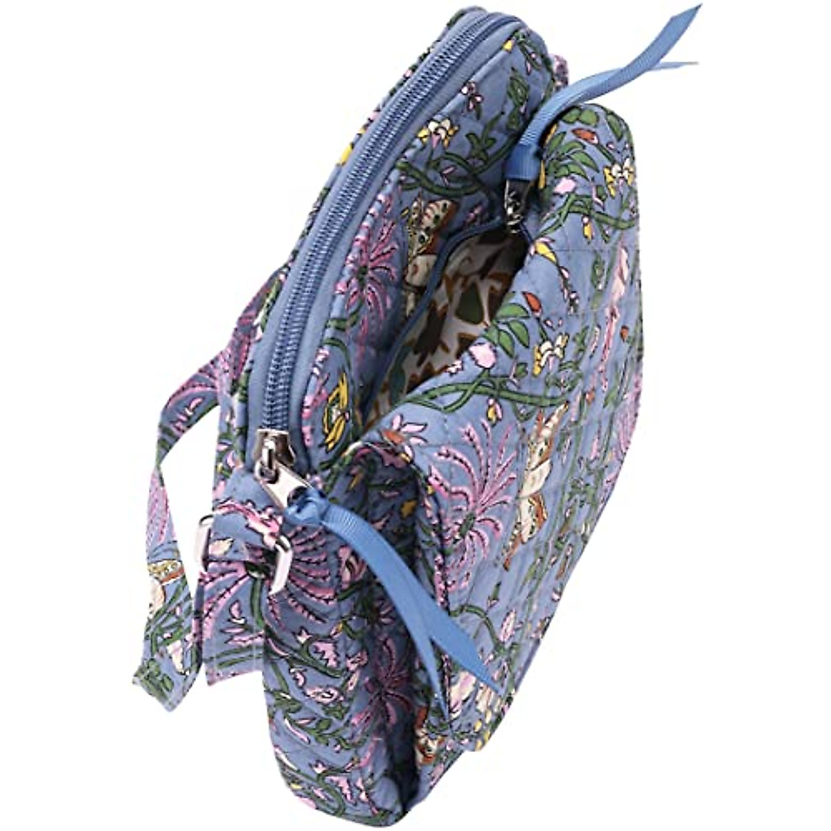 Brentano Cotton quilted crossbody wallet purse (BOHO WILDERNESS)