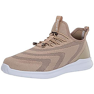 Propét Women's Travelbound Aspect Sneaker, Sand,6 M US