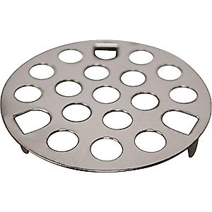 Rocky Mountain Goods Shower and Tub Drain Strainer - 1 5/8” - Helps keep drains from being clogged - Simply drop in and snap in installation - Keeps hair from going down drain - Stainless steel