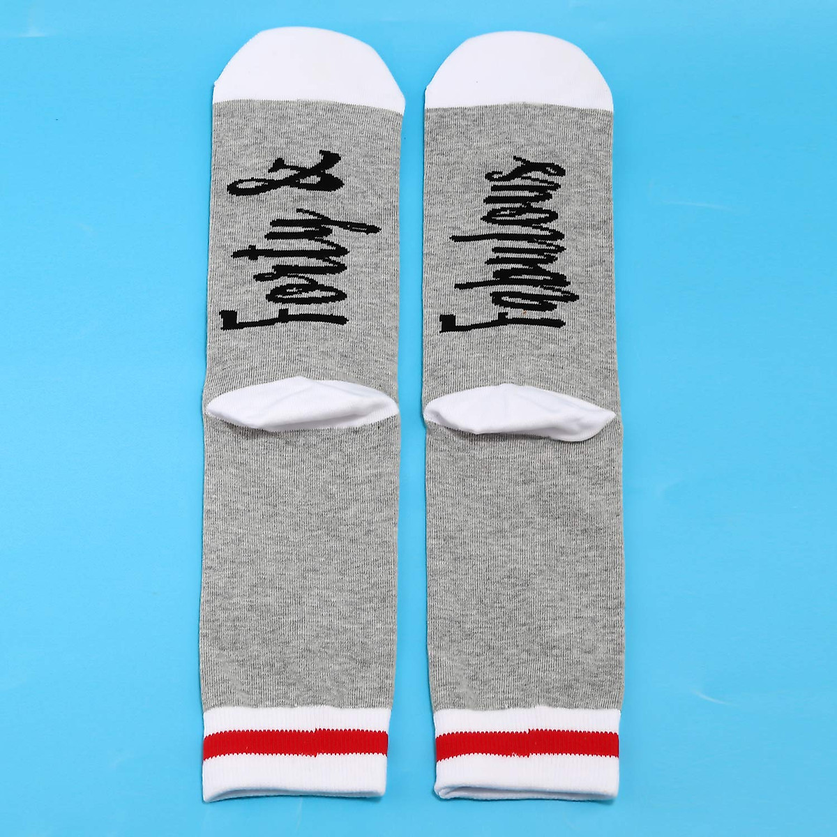 JXGZSO 2 Pairs 30th/40th/50th Birthday Socks Fifty/Forty And Fabulous Socks Turning 30/40/50 Years Old Gift (Forty Fabulous 2.0)