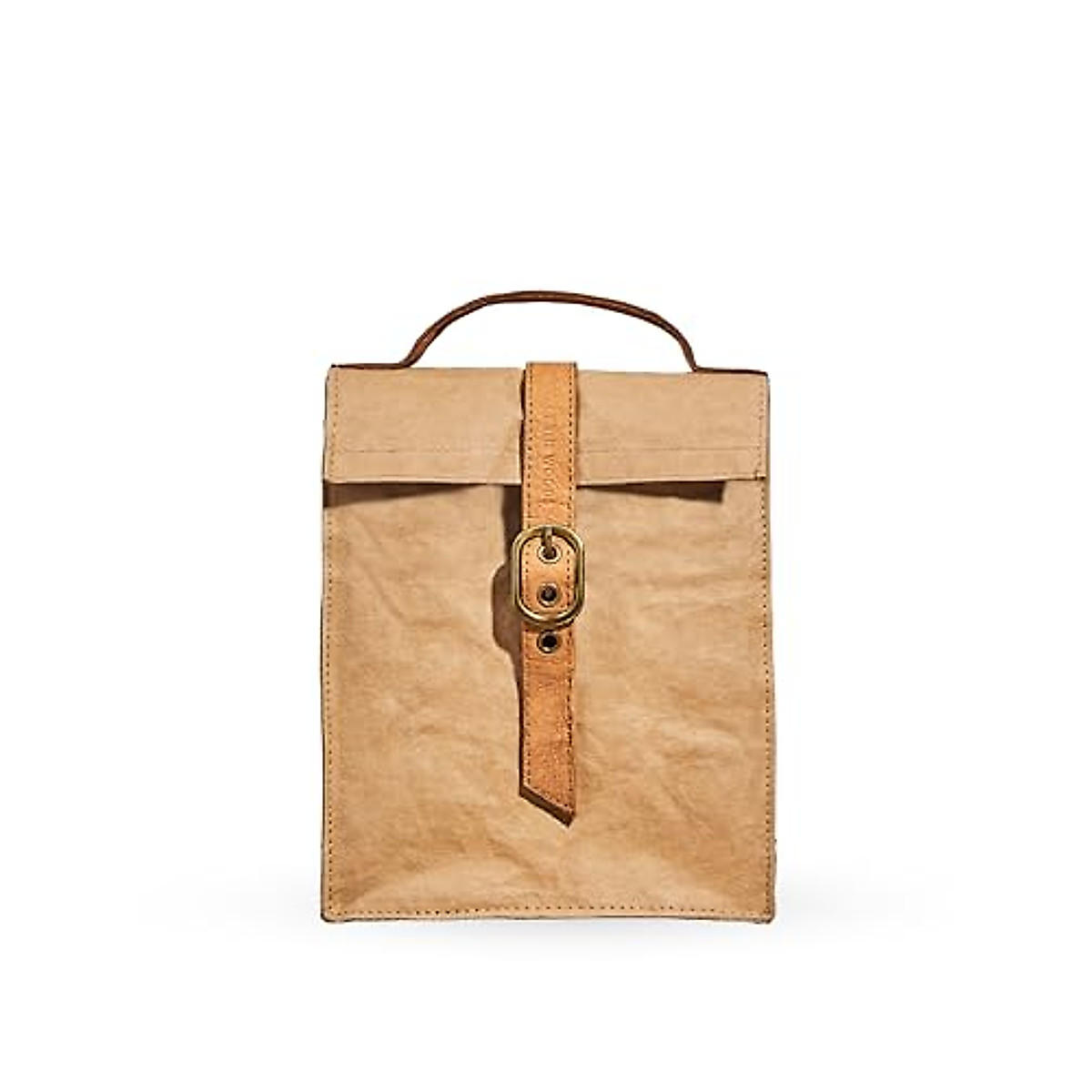 Out of the Woods Insulated Lunch Bag, Sustainable and Eco Friendly, Light Brown
