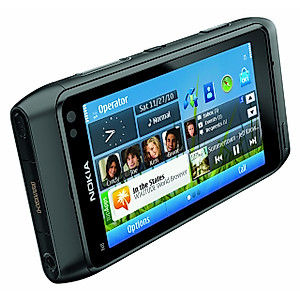 Nokia N8 Unlocked GSM Touchscreen Phone Featuring GPS with Voice Navigation and 12 MP Camera (Gray)