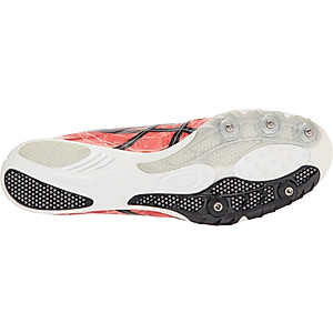 ASICS Men's Gun Lap Track Shoe,Knockout Pink/Black/Fiery Flame,12 M US