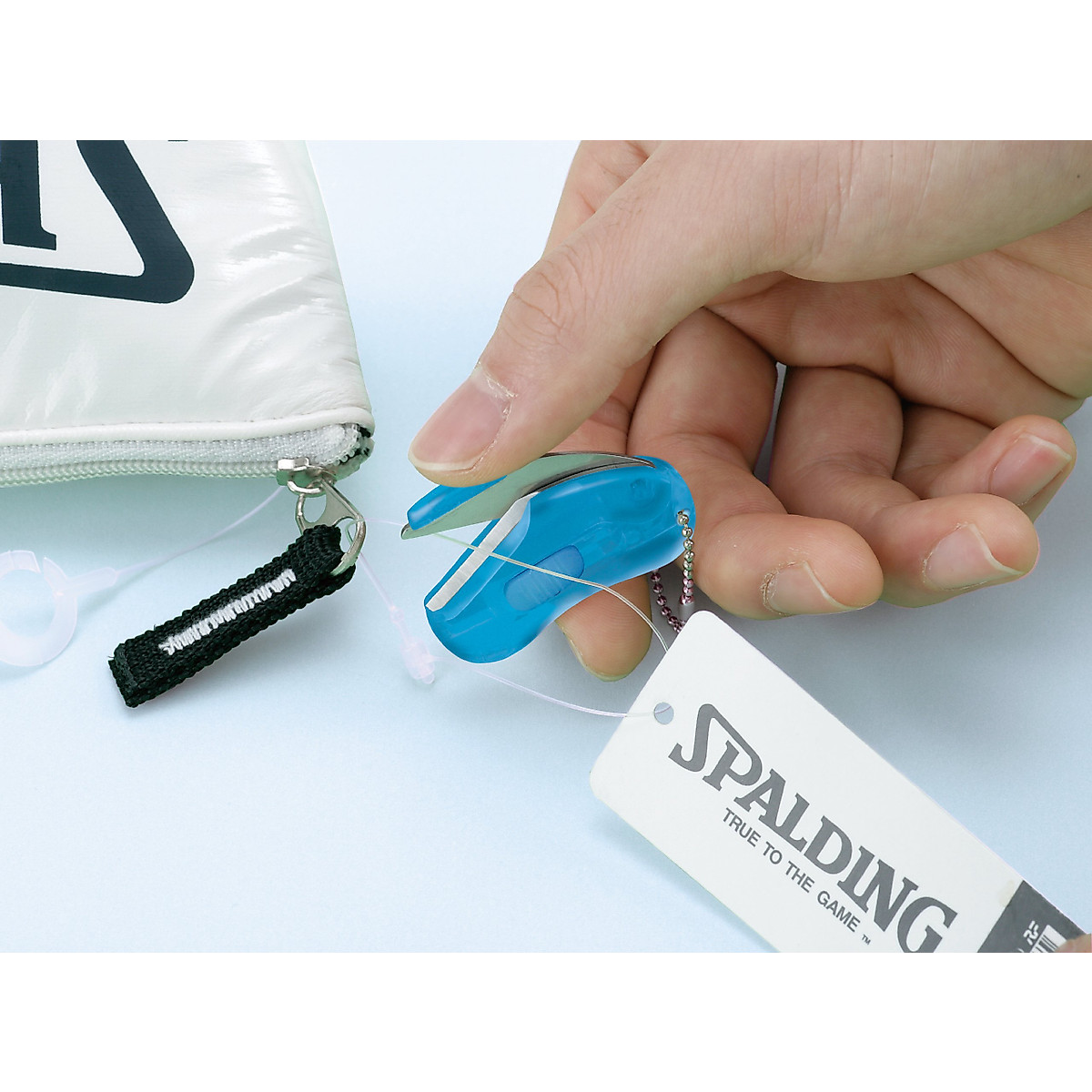 RayMay Beans Shaped Portable Mini Scissors Beans Cut, Blue (SH401 A)