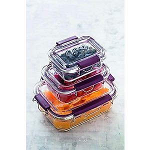 Kilner Jar 0.6 Litre Fresh Storage Stackable Glass Food Container, 17 x 12.5 x 7.5 cm, Transparent