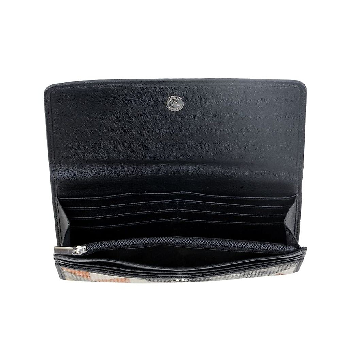 Myra Bag Modernistic Wallet Upcycled Cotton S-3017