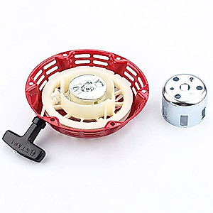 Kuupo 69730 69727 Recoil Pull Starter Start Cup Assembly for Harbor Freight Predator 212CC 173CC 6.5 7 HP Engine Power Equipment 91520 92207 92208 92210 92221 92251 Log Splitter