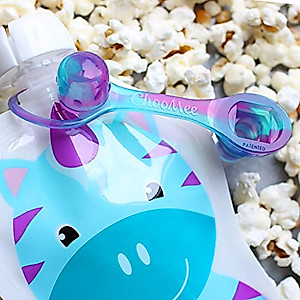 ChooMee SoftSip Food Pouch Tops | 4 CT | Swirl Colors