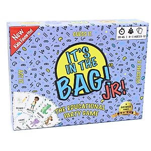 It's in The Bag! Jr. - A Charades Game for Kids and Family! - Interactive Picture Charades Board Games for Family Night, Board Games for Kids 4-6/6-8/8-12 - Games for Family Game Night with Kids