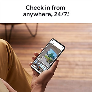 Google Nest Doorbell (Battery) Wireless Doorbell Camera - Video Doorbell - Snow