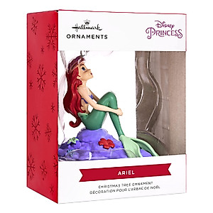 Hallmark Disney The Little Mermaid Ariel on Rock Resin Christmas Ornament