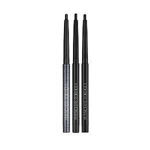 Physicians Formula Eye Booster Gel Black Eyeliner Set of 3, Shimmer, Satin, Matte, Water-Resistant, Smudge Resistant, Lasts All Day
