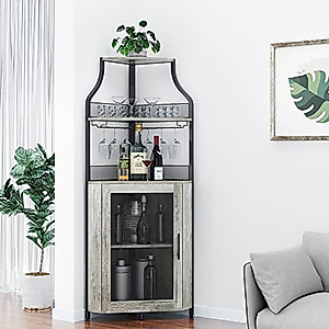 Alkmaar Wine Cabinet, Grey