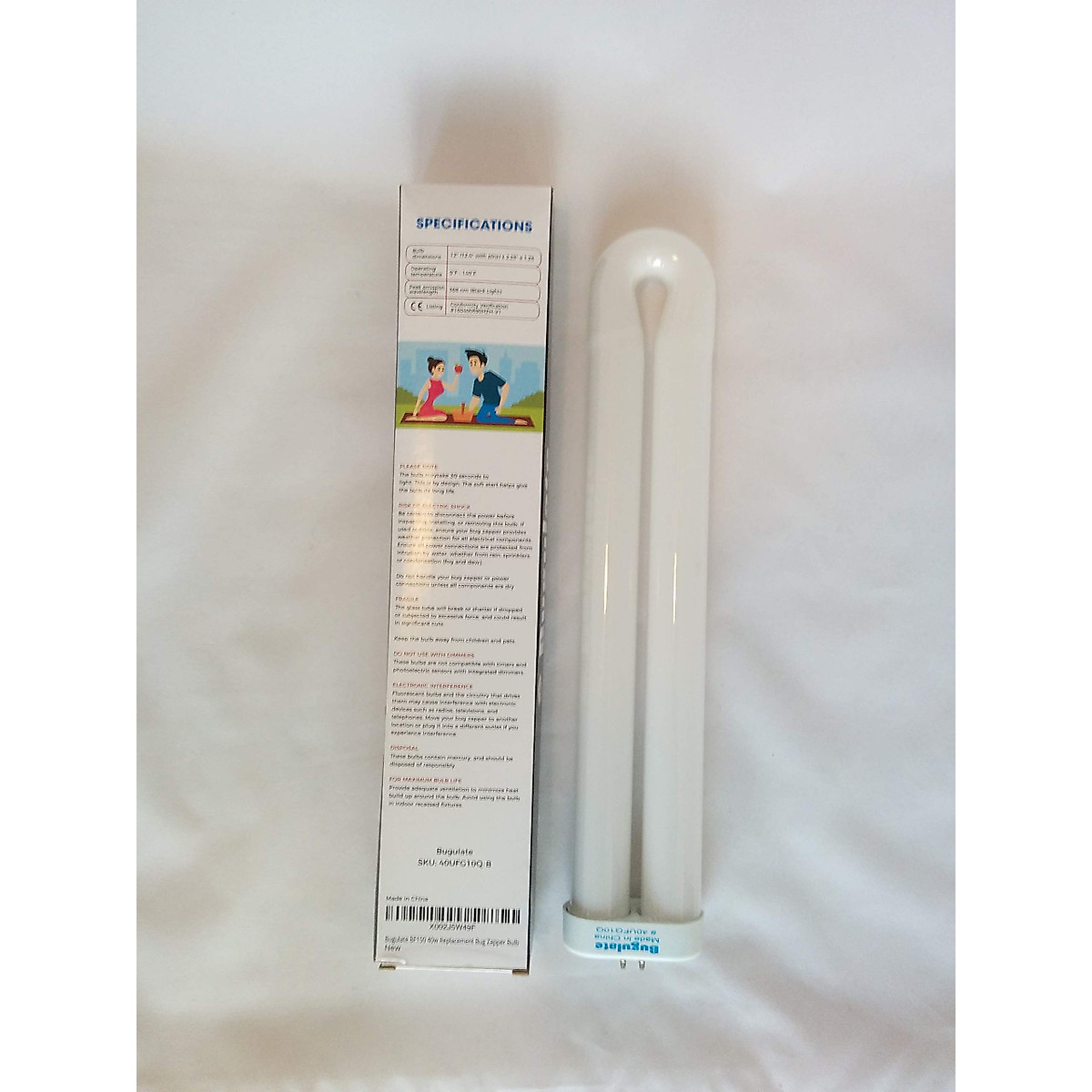 Bugulate BF150 40w Replacement Bug Zapper Bulb