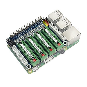 PCF8591 Expansion Board LED GPIO IO Test ADC/DCA Sensor Beginner Board for Raspberry Pi