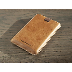 Case Microsoft Surface DUO, Made in Europe, Italian Soft Leather (DUO 2 with Bumper, Brown)