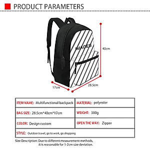 FOR U DESIGNS Backpack Set for Middle School 3 Pcs Fire Soccer Lunch Bags Children School Pencil Bag