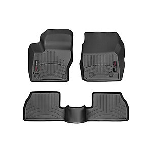 WeatherTech Custom Fit FloorLiners for Ford Focus RS - 1st & 2nd Row (449791-440752), Black