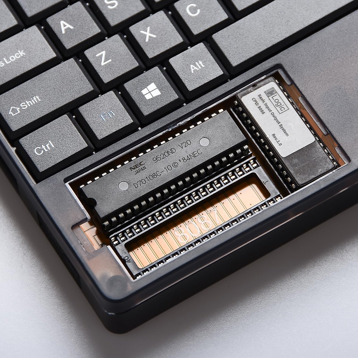 ZEZEFUFU Vintage Computer Portable CPU 8088@4.77MHZ/8MHZ 640KB Laptop Computer 512M CF XT-IDE Hard Disk
