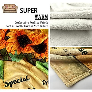 MIFADFAO Christian Gift for Women Religious Gift Throw Blanket Healing Thoughts Soft Prayer Caring Lightweight Inspirational Bible Verse 50X60 Inch Throw Blanket Get Well Soon Men& Women Gifts