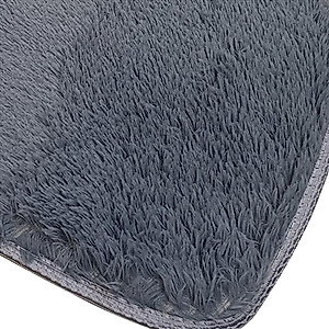 ZuTKekon Ultra Soft Indoor Modern Round Area Rugs Fluffy Non-Slip Floor Carpets Silky Mat for Living Room Bedroom Exercise Pads Carpet (4ft,Coffee)