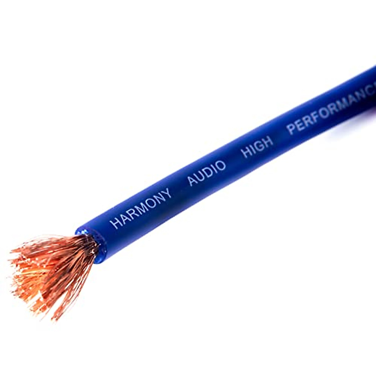 Harmony Audio HA-AK4 Car Stereo Complete 4 Gauge 1800W Amp Amplifier Install Kit - Nickel Plated