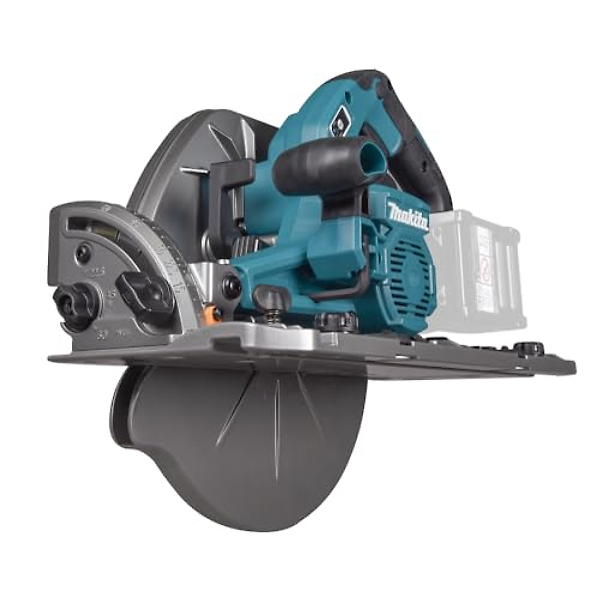 Makita HS011GZ 10.2 inch (260 mm) Rechargeable Circular Saw, 40 V Max, Battery and Charger Sold Separately, Blue