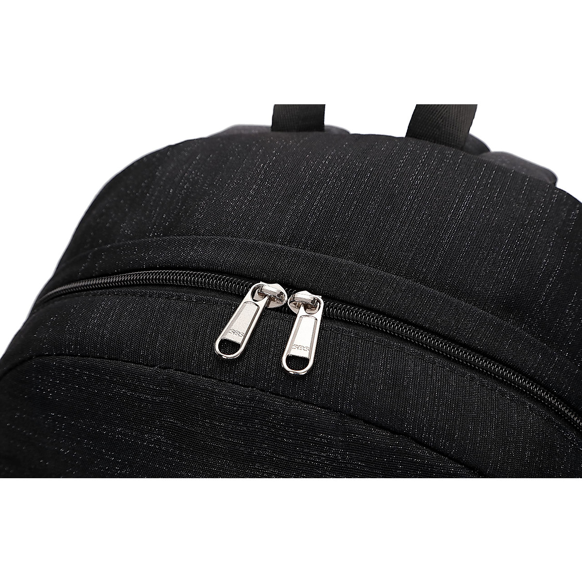 Joymoze Roomy Fashion Shimmer Cat Ears Cute School Backpack for Girl Black