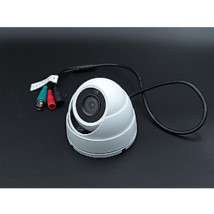 LEXAcctv 4in1 HD 2MP 1080P 2.8mm Wide Angle Lens TVI AHD CVI Analog (CVBS) CCTV Dome Camera Night Vision OSD Controller Waterproof Weatherproof Hard Metal Vandal Proof White…