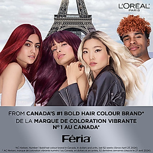 L'Oreal Paris Feria Multi-Faceted Shimmering Permanent Hair Color, Extreme Platinum, Pack of 1, Hair Dye
