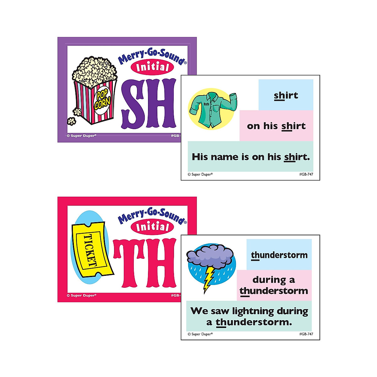 Super Duper Publications | Merry-Go-Sound® Word, Phrase, & Sentence Articulation Board Game | Educational Learning Resource for Children