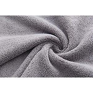 12 Pack Baby Washcloths - Extra Absorbent and Soft Wash Clothes for Newborns, Infants and Toddlers - Suitable for Baby Skin and New Born - Microfiber Coral Fleece 12x12 Inches