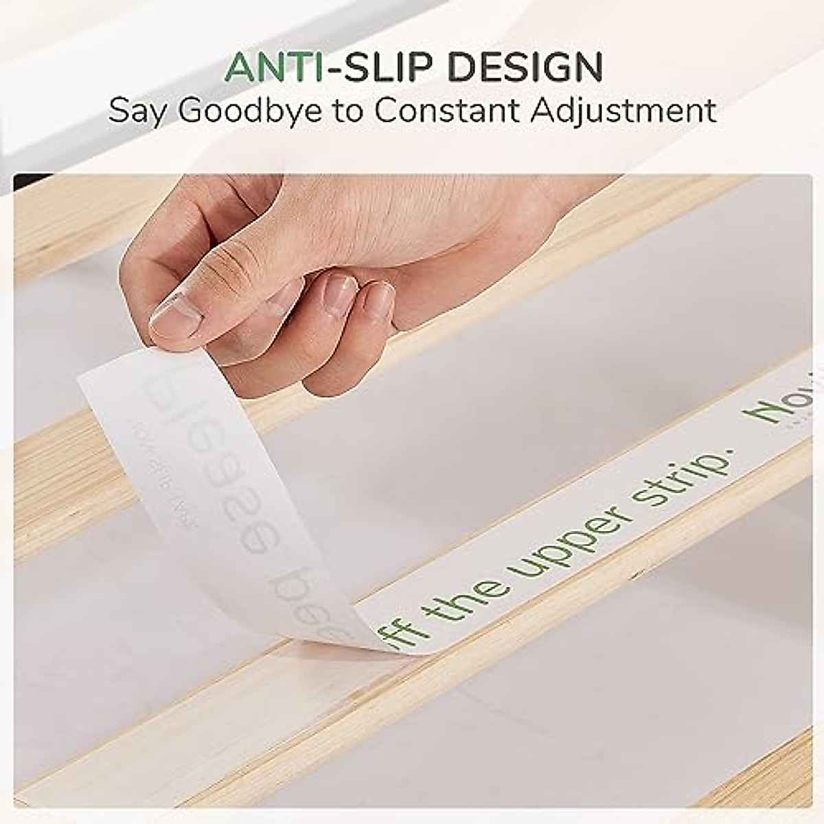 Novilla Metal Platform Bed Frame, Wood Slat Support, No Box Spring Needed, Easy Assembly, Black, King