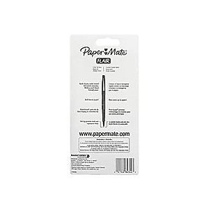 Paper Mate Flair Felt Pens Medium Point Black Ink