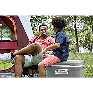 Coleman Classic Series Insulated Portable Wheeled Cooler, Leak-Resistant Outdoor Hard Cooler Keeps Ice up to 5 Days, 65-Quart