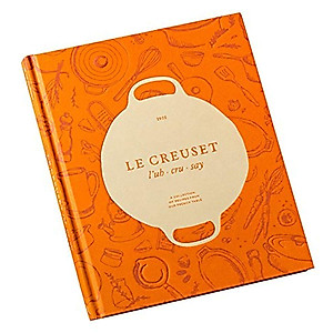 Le Creuset Cookbook, Orange, 8.75" x 11"