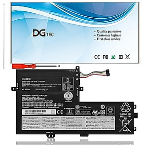 DGTEC L18M3PF6 L18L3PF3 L18L3PF2 L18M3PF7 L18C3PF7 Laptop Battery for Lenovo IdeaPad C340-15IIL C340-15IWL S340-14API S340-14IIL S340-14IML S340-14IWL 5B10T09096 5B10W67177 (11.25V 36Wh/3223mAh)
